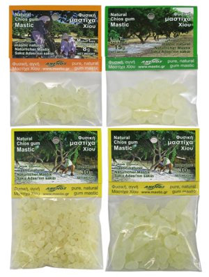 NATURAL CHIOS GUM MASTICHA / MASTIHA SALES • ANEMOS