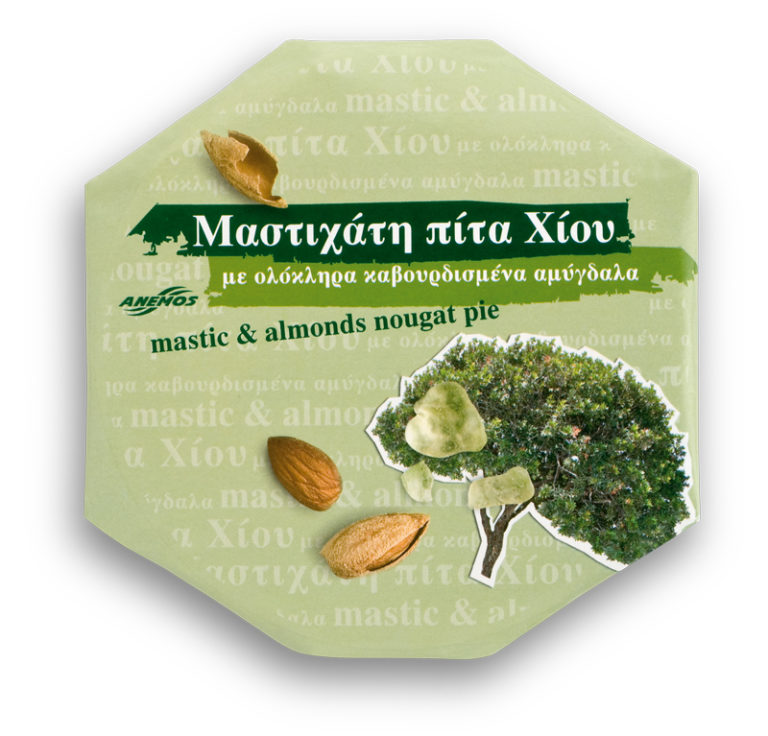 Traditional Handmade Mastic Greek Nougat Pie • ANEMOS